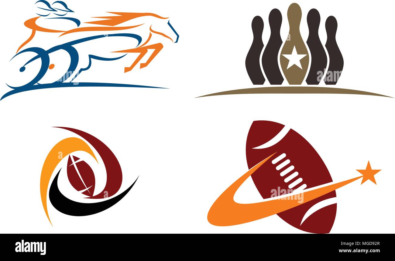 Sport Vector Template Set Stock Vector Image & Art - Alamy