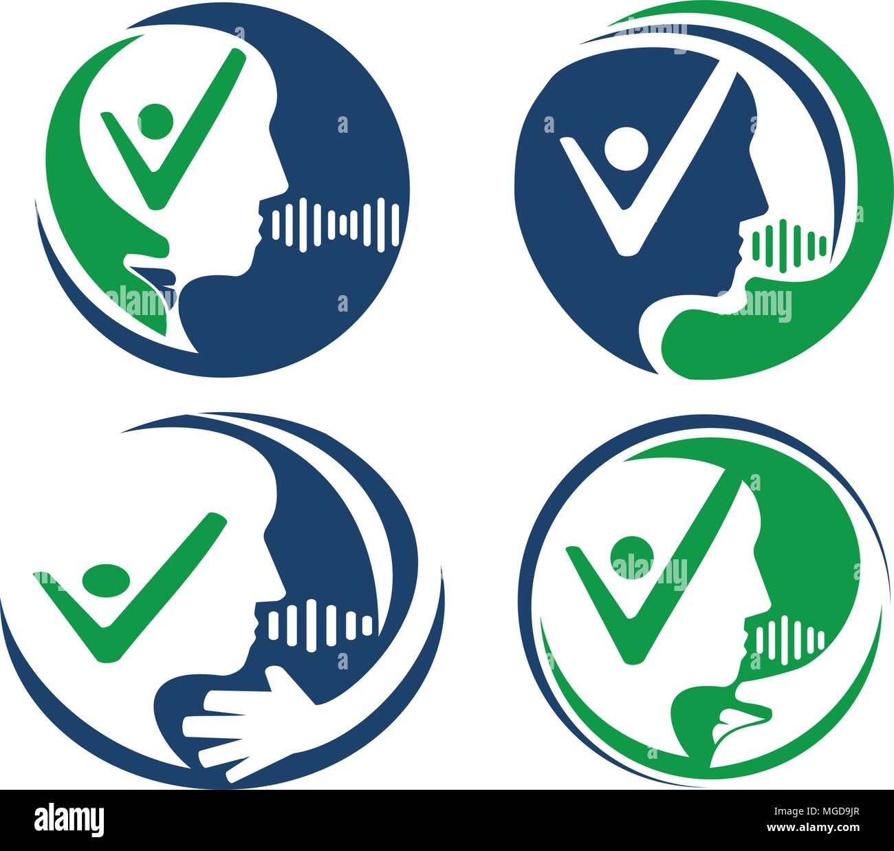 Health speak Stock Vector Images - Alamy