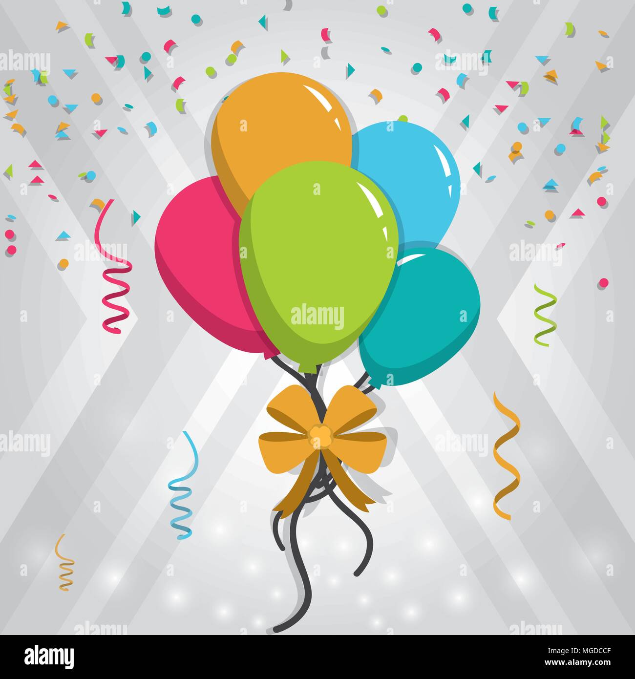 Birthday celebration elements Stock Vector Image & Art - Alamy