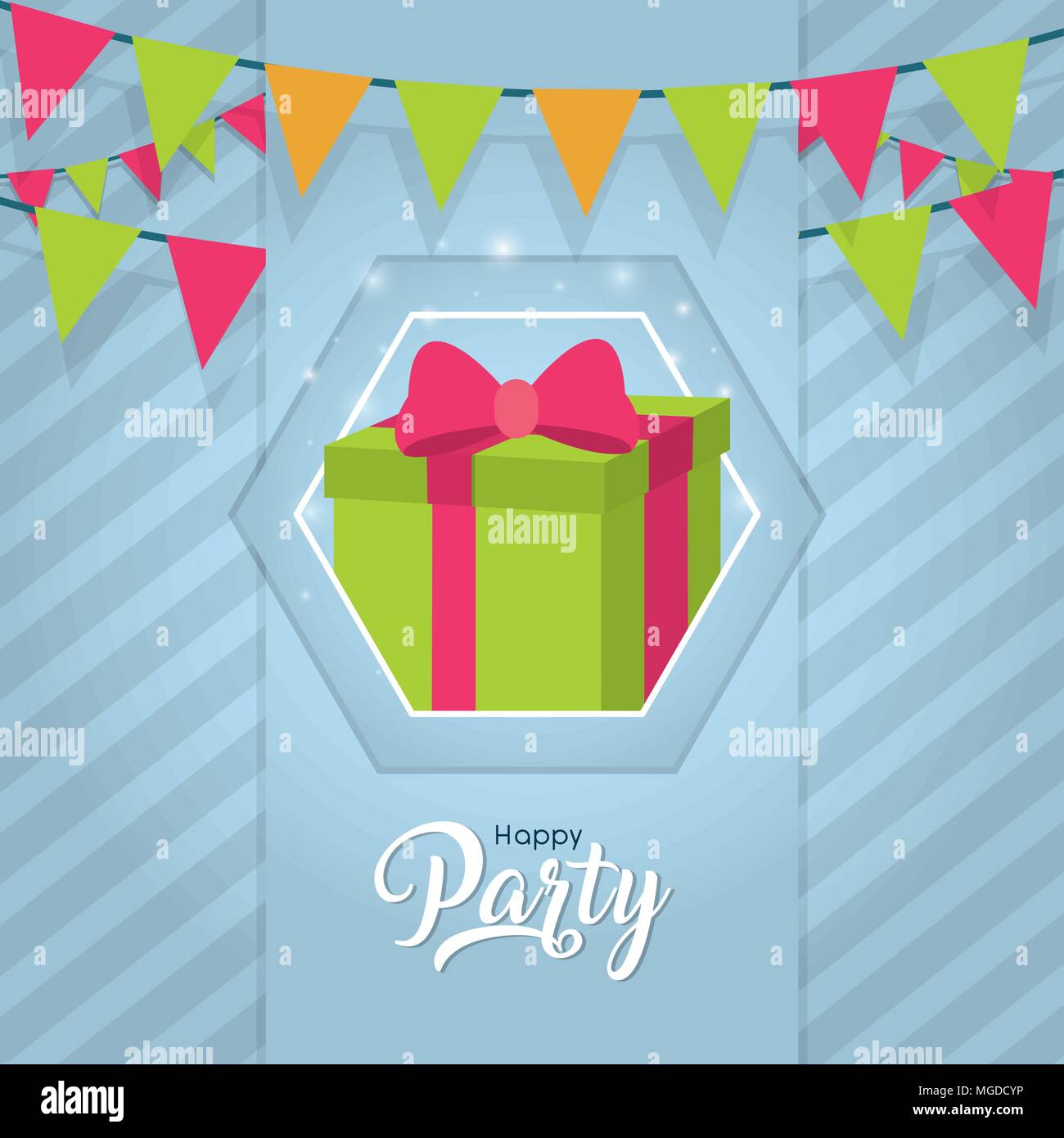 Birthday celebration elements Stock Vector Image & Art - Alamy