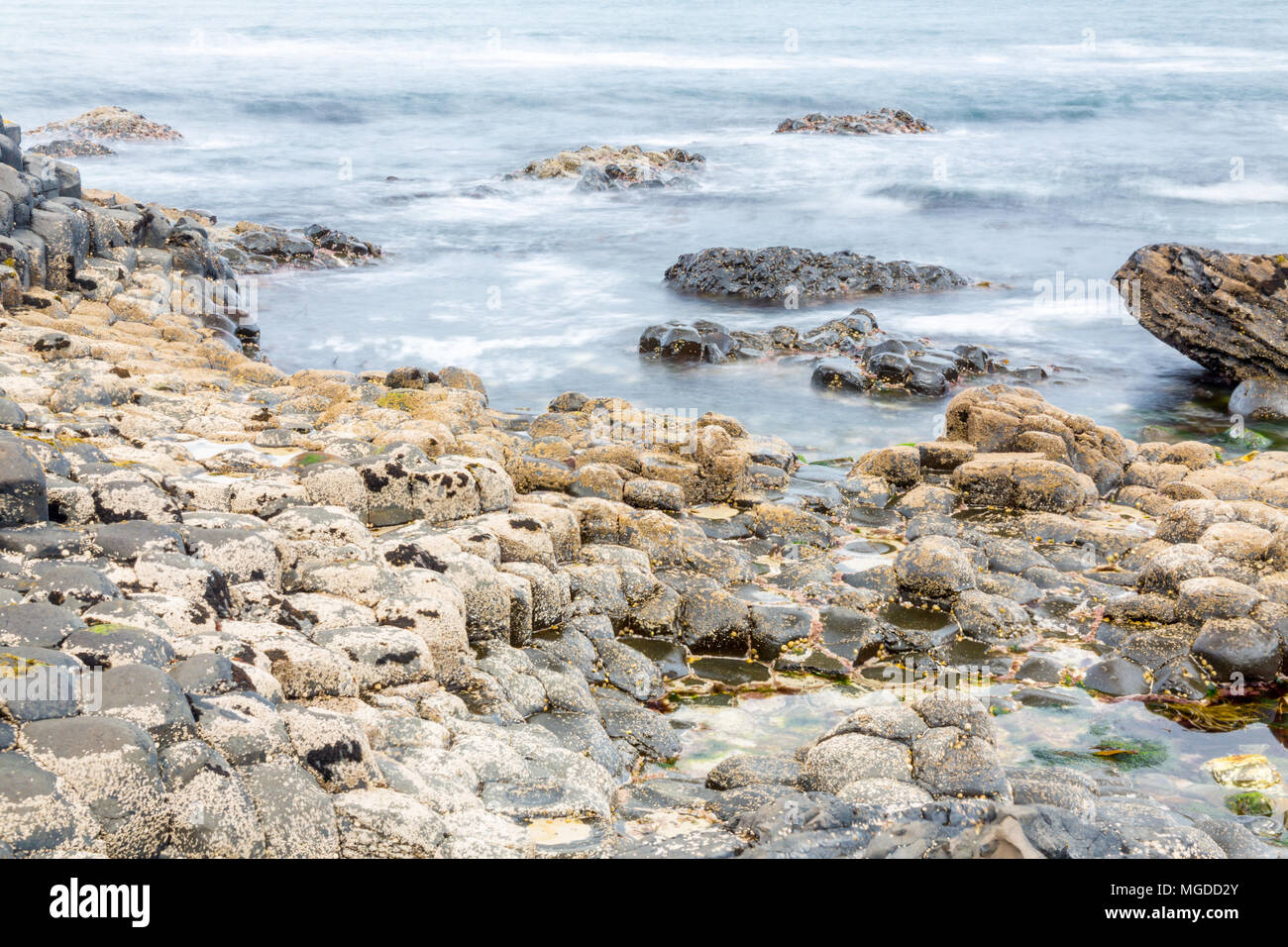 Hexagonal basalt rock hi-res stock photography and images - Alamy
