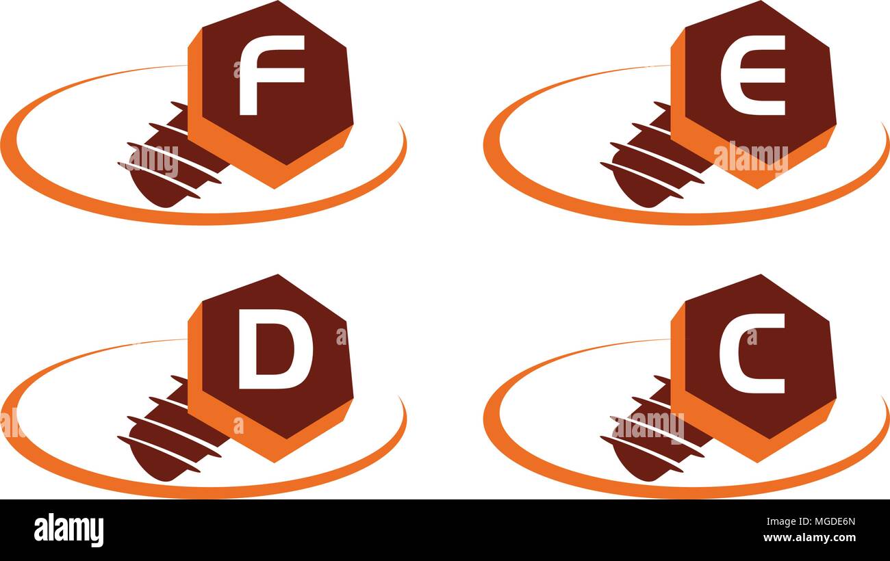 Vector Template Sign Set Stock Vector Image & Art - Alamy