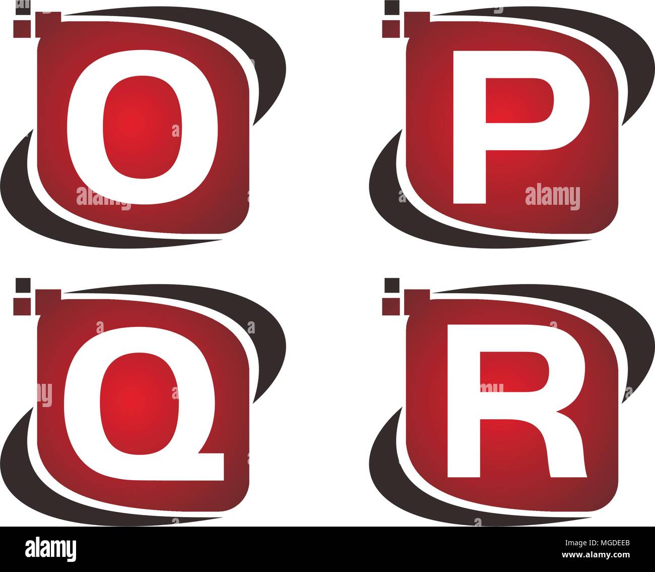 Vector Template Sign Set Stock Vector Image & Art - Alamy