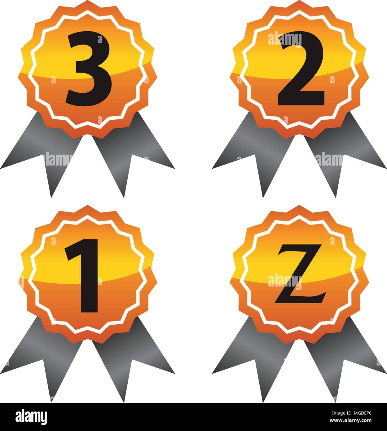 Vector Template Sign Set Stock Vector Image & Art - Alamy