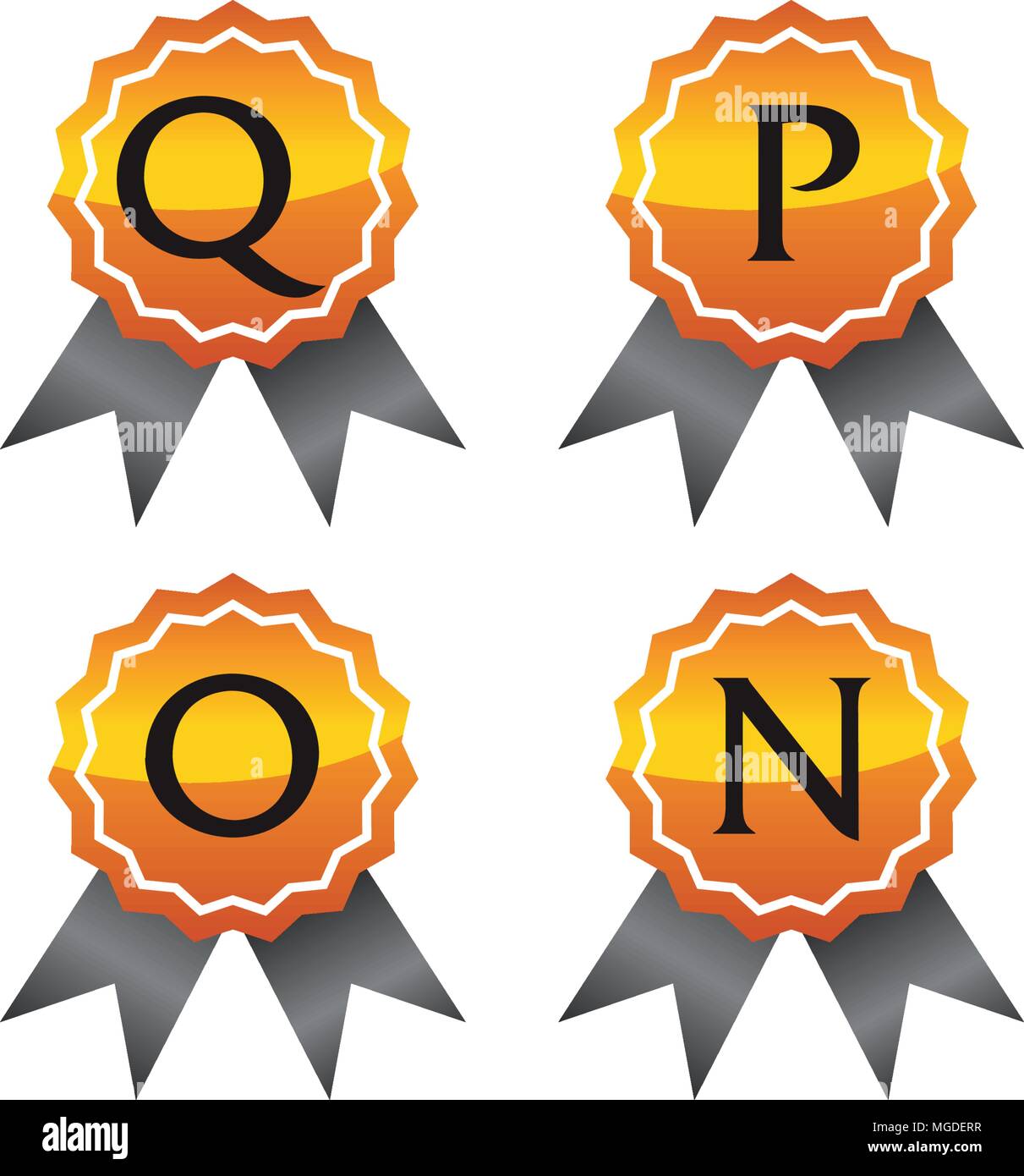 Vector Template Sign Set Stock Vector Image & Art - Alamy