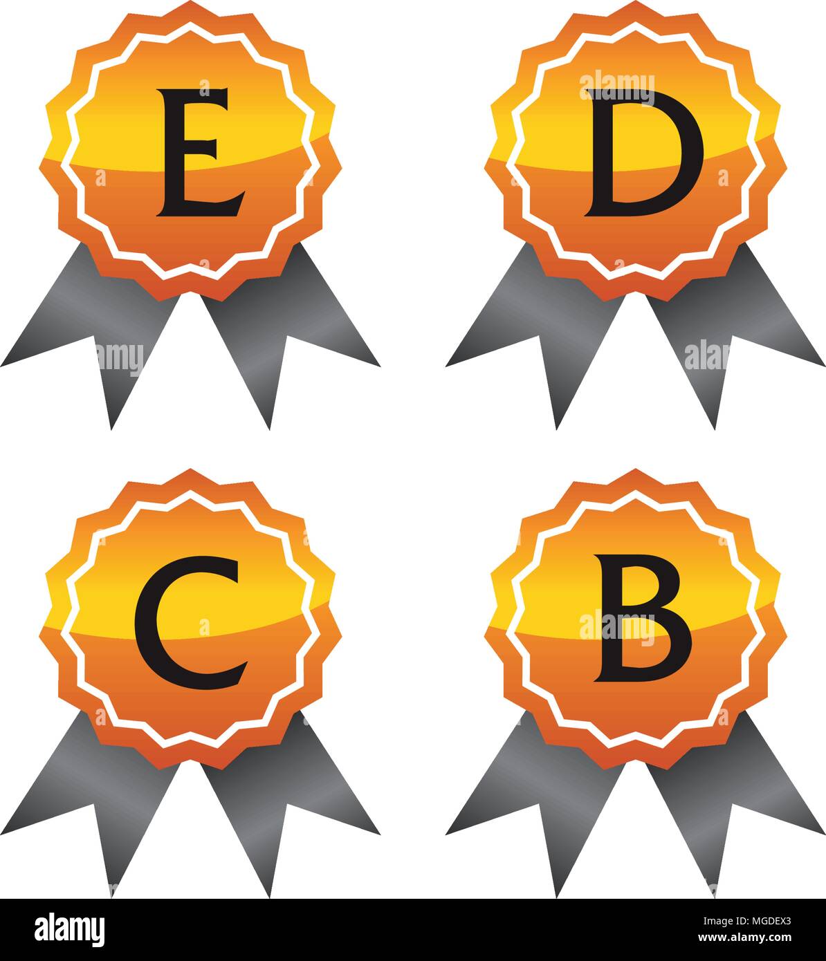 Vector Template Sign Set Stock Vector Image & Art - Alamy