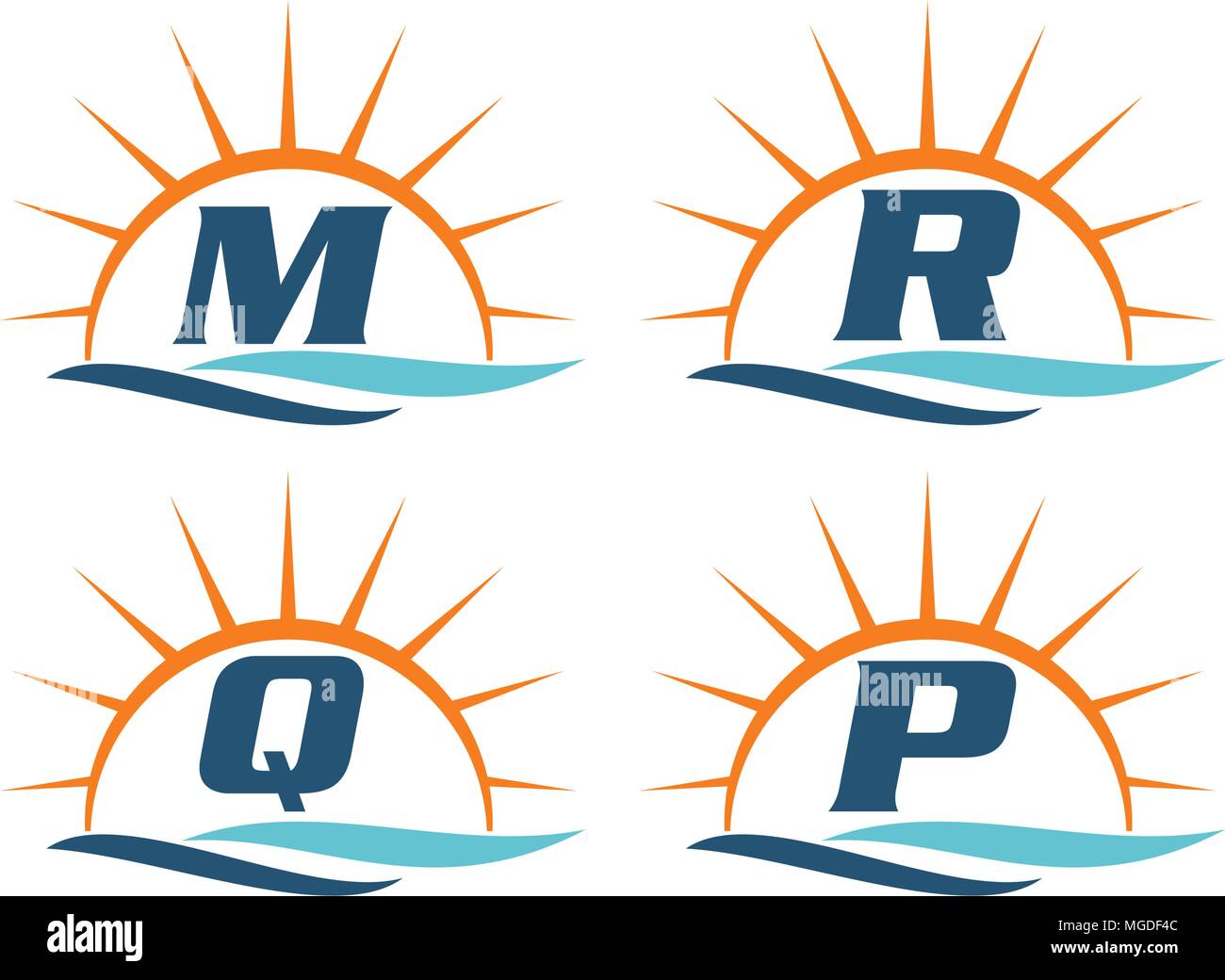 Vector Template Sign Set Stock Vector Image & Art - Alamy