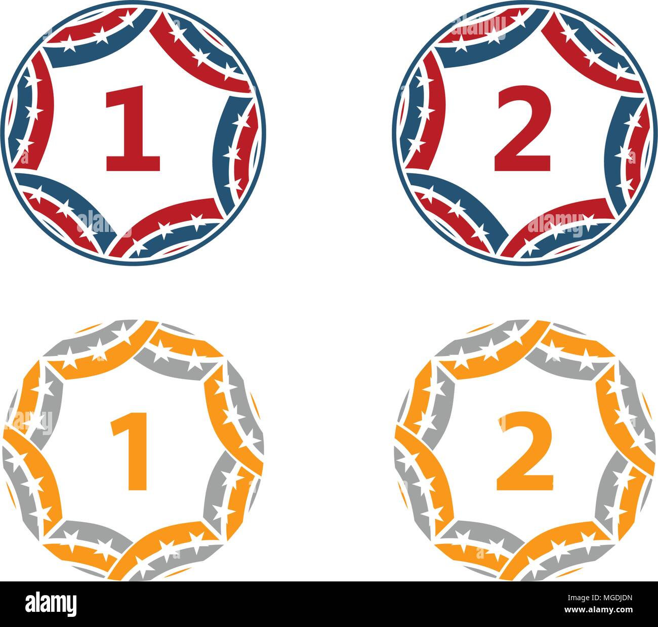 Loop 2 1 2 Stock Vector Images - Alamy