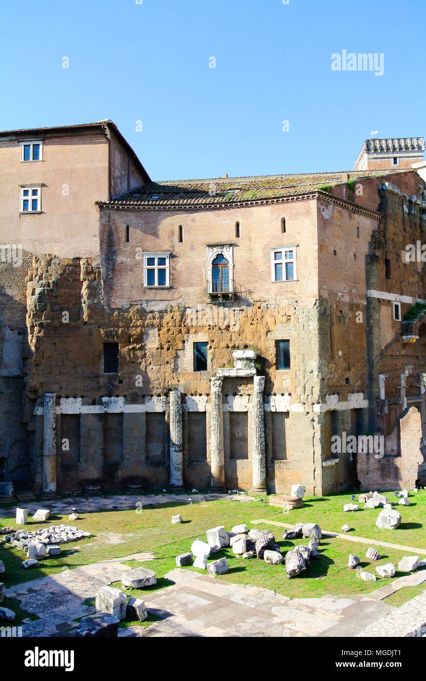 Temple of augusto hi-res stock photography and images - Alamy