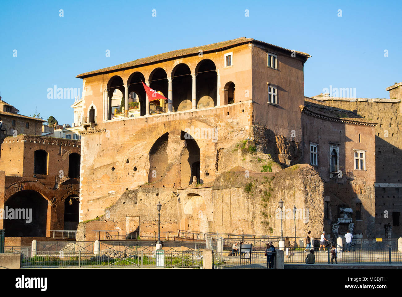 casa dei cavalieri di rodi, house of the knights of rhodes, medieval ...