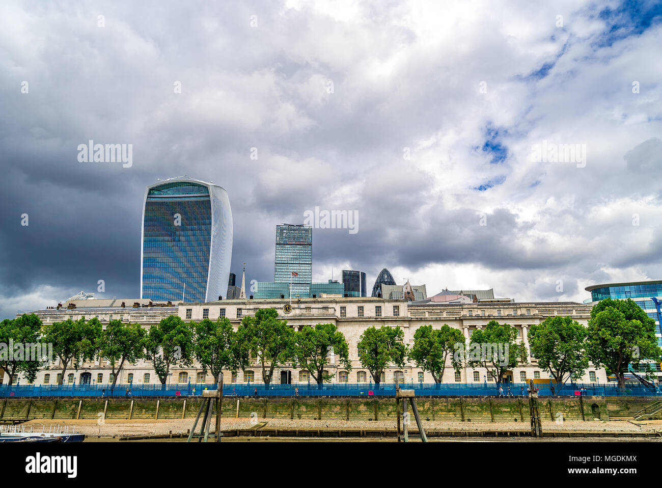 Modern buildings of London, England Stock Photo - Alamy