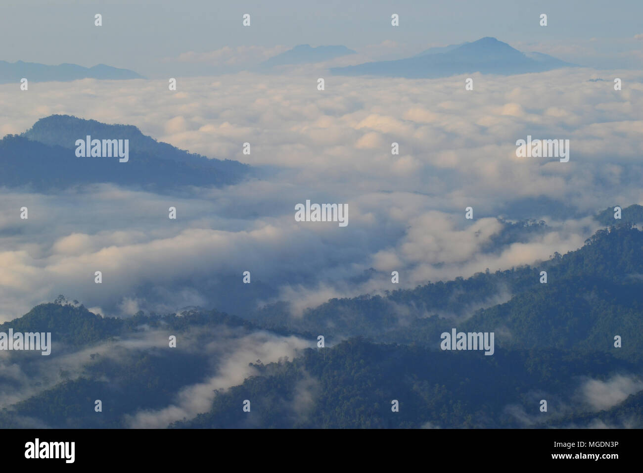 The Meratus Mountains, South Borneo, Indonesia Stock Photo - Alamy