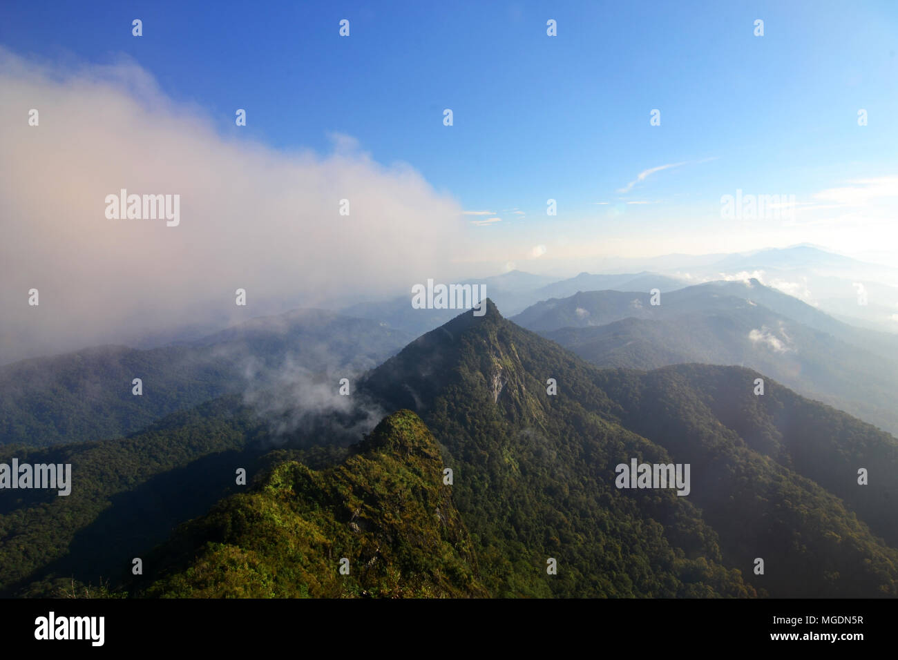 The Meratus Mountains, South Borneo, Indonesia Stock Photo - Alamy