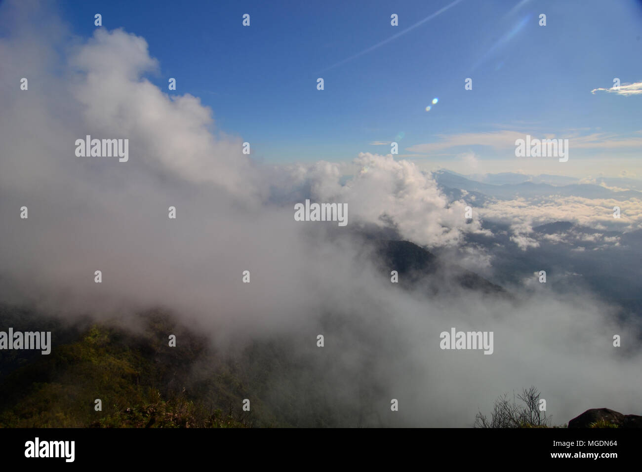 The Meratus Mountains, South Borneo, Indonesia Stock Photo - Alamy