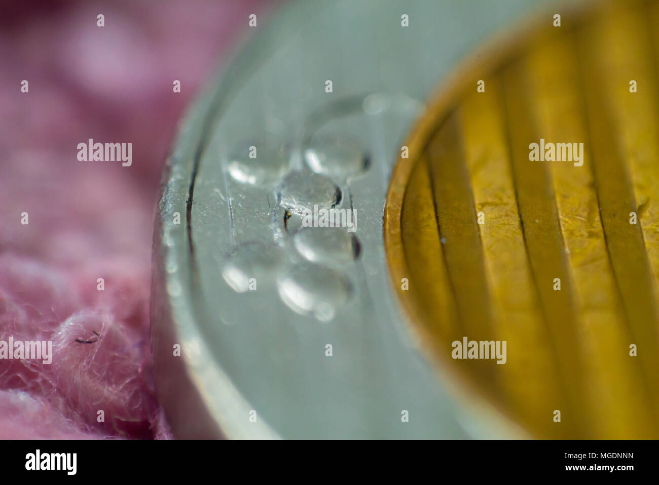 Macro closeup of israeli money coin of 10 shekel Stock Photo - Alamy
