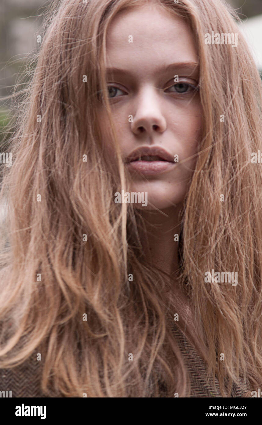 Beauty Portrait of Fashion model. Skin Care.Beautiful Glowing Skin. No ...