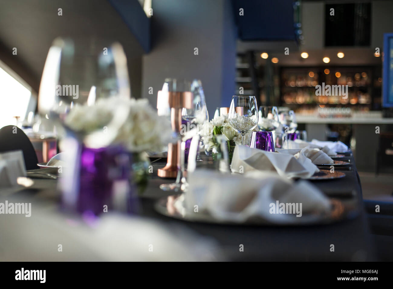 Formal table setup hi-res stock photography and images - Alamy