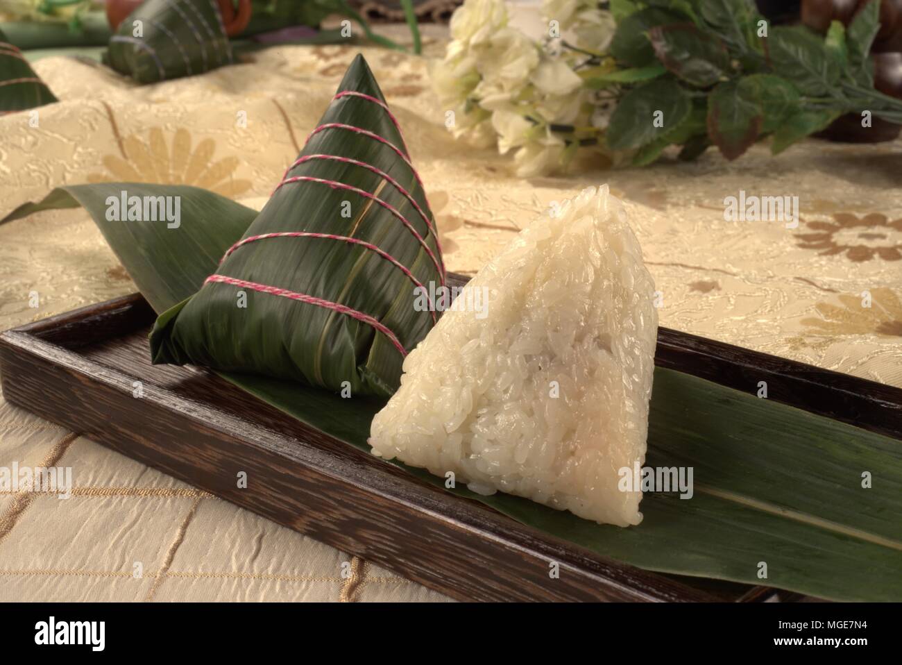 sweet rice dumpling Stock Photo - Alamy