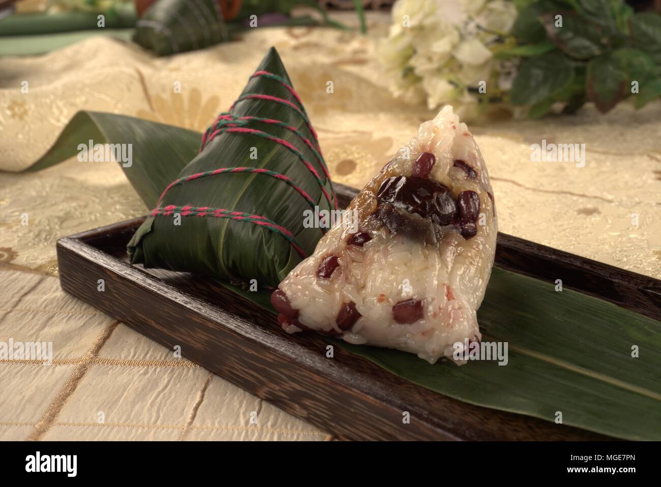 sweet rice dumpling Stock Photo - Alamy