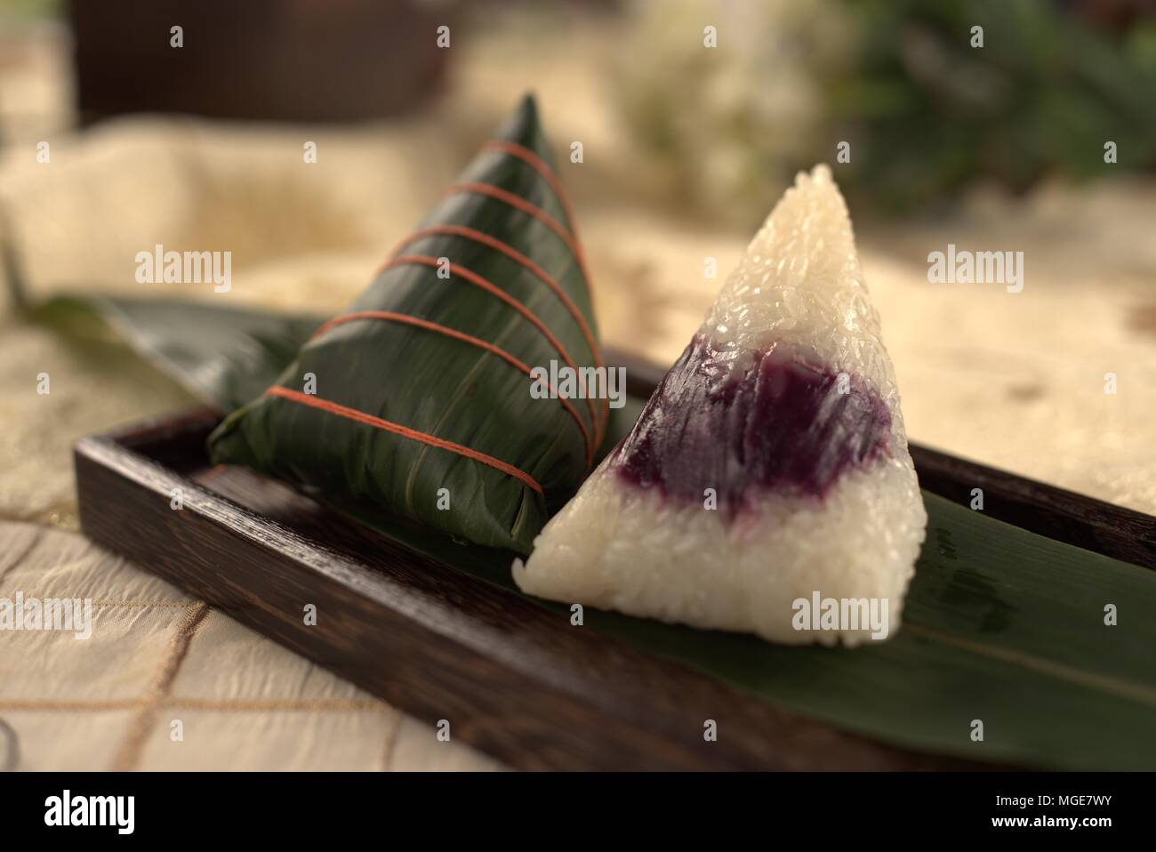 sweet rice dumpling Stock Photo - Alamy