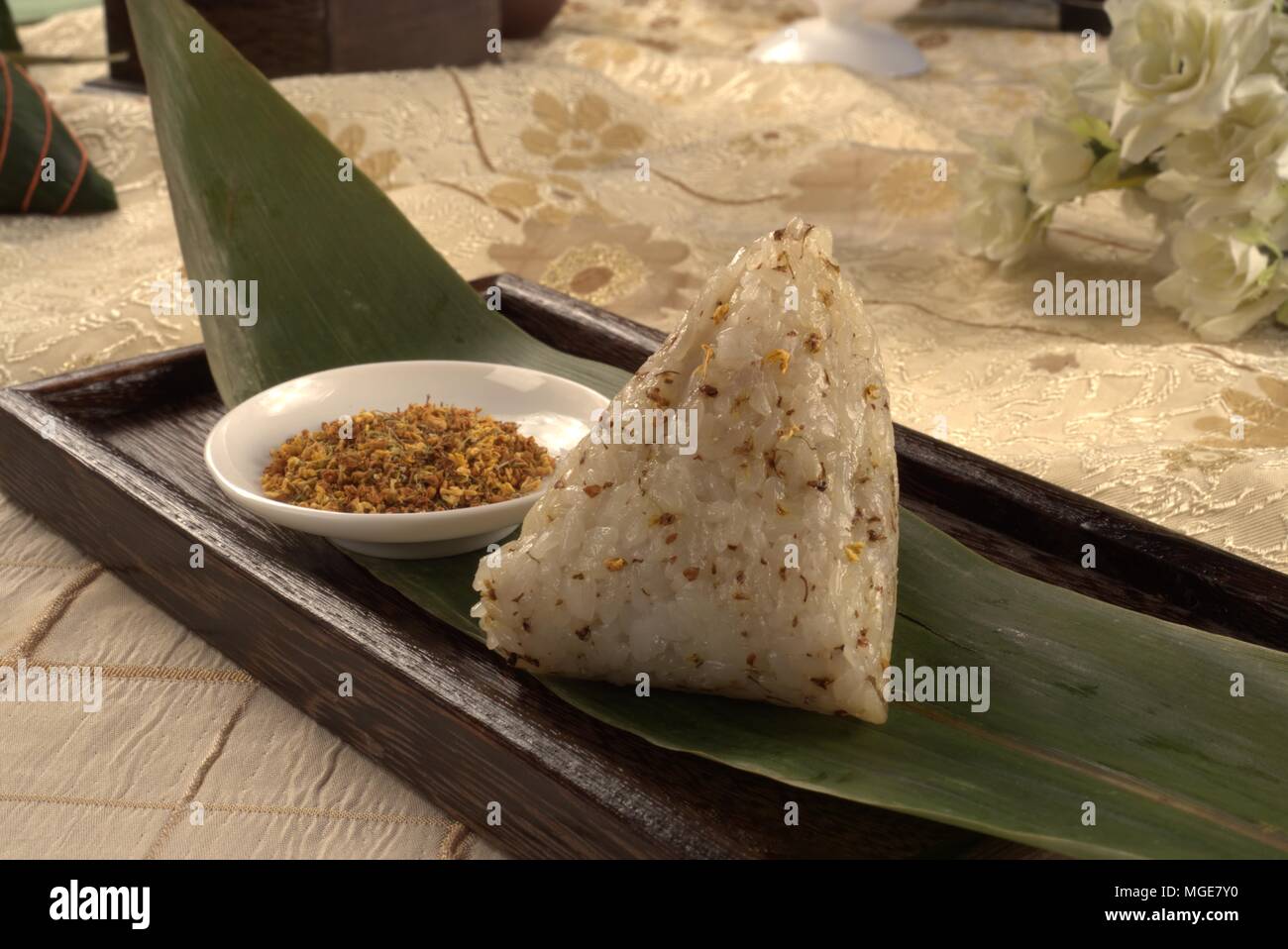 sweet rice dumpling Stock Photo - Alamy