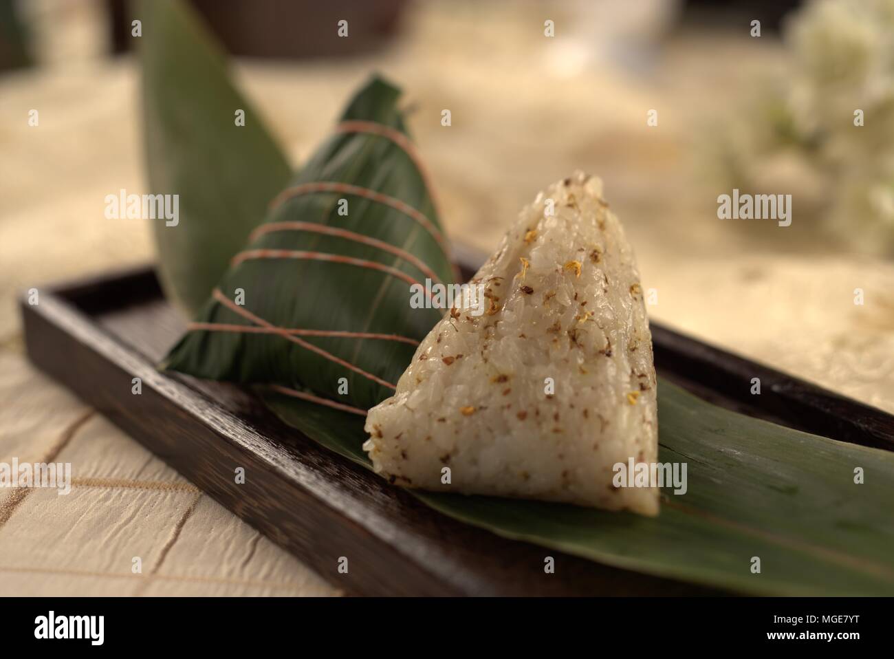 sweet rice dumpling Stock Photo - Alamy
