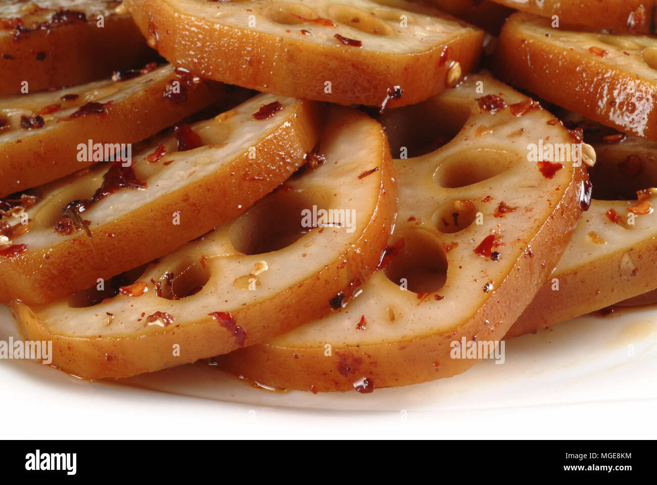 Chinese lotus root dish hi-res stock photography and images - Alamy