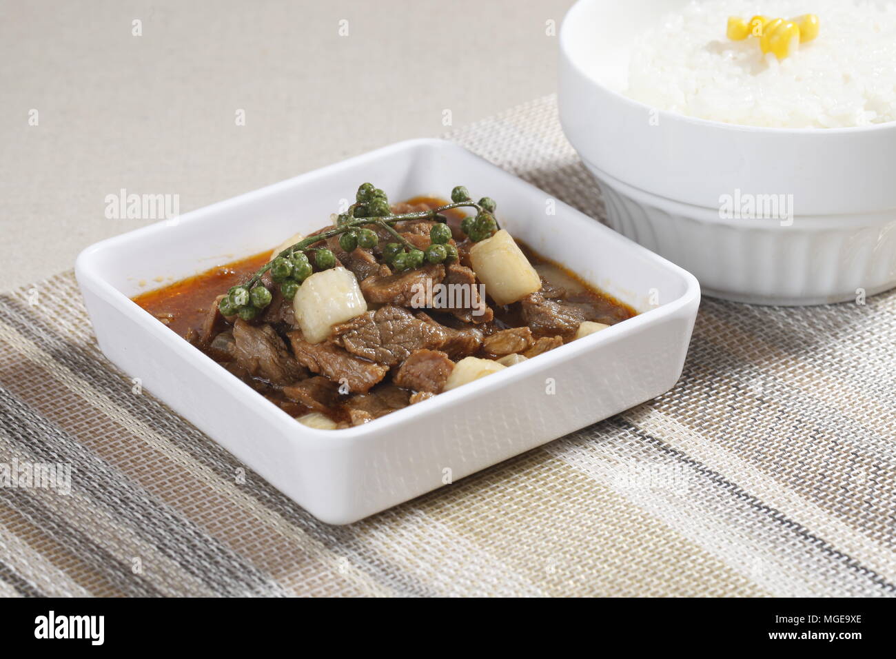 beef with chinese yam Stock Photo - Alamy