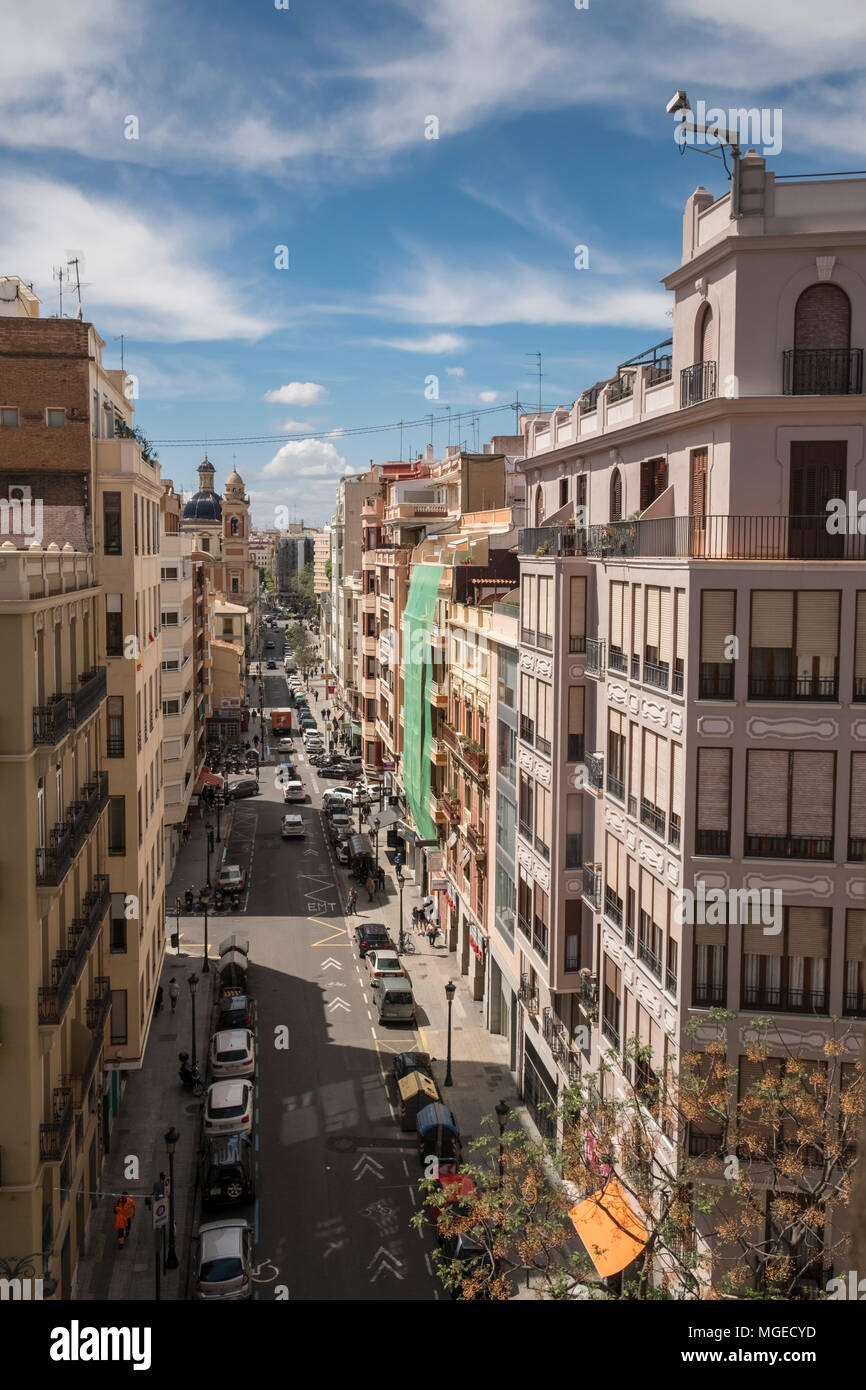 Valencia street view hi-res stock photography and images - Alamy