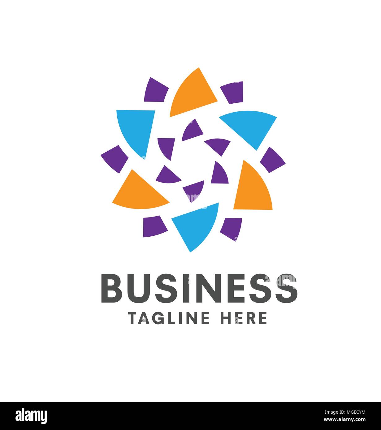 Star sign abstract vector concept illustration. Six-pointed star vector ...