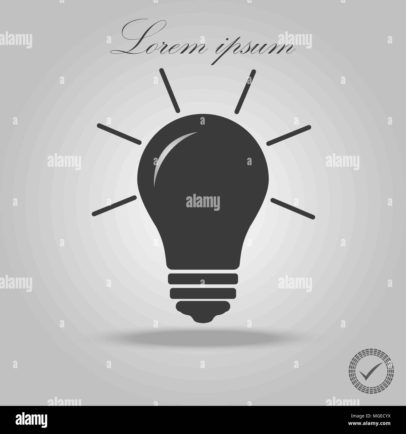 Lightbulbvector vector vectors hi-res stock photography and images - Alamy