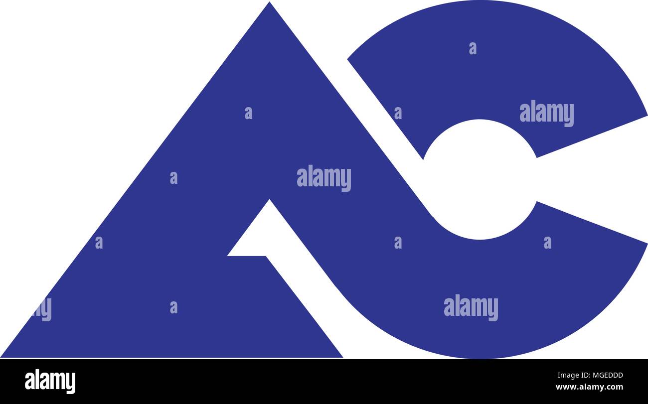 modern and elegant AC letter logo vector, letter AC bold logo concept ...