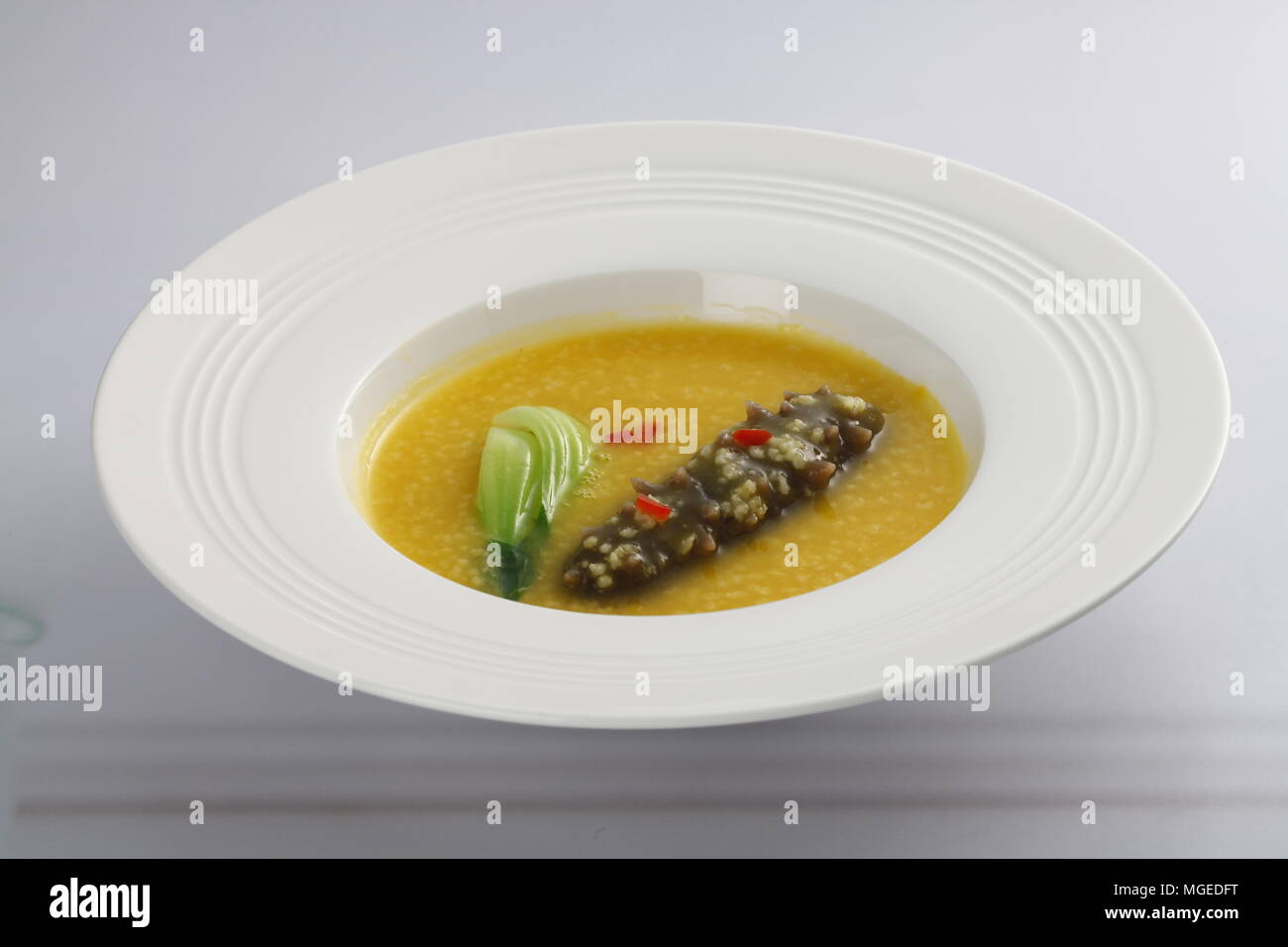 Sea cucumber soup hi-res stock photography and images - Alamy