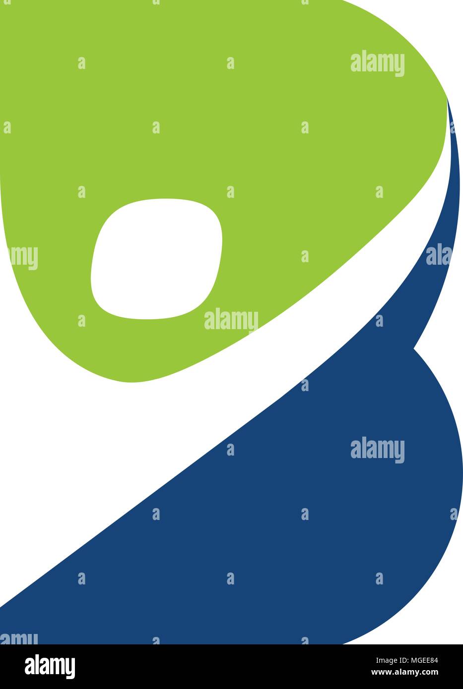 B-fit, creative B letter health concept Vector logo template, abstract ...