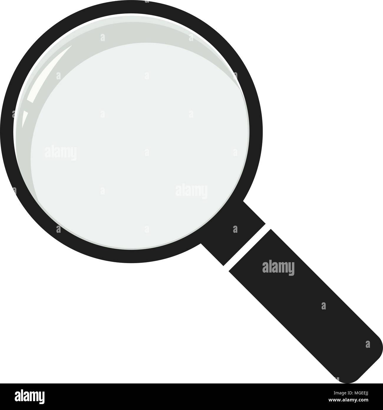 Looking at information Stock Vector Images - Alamy