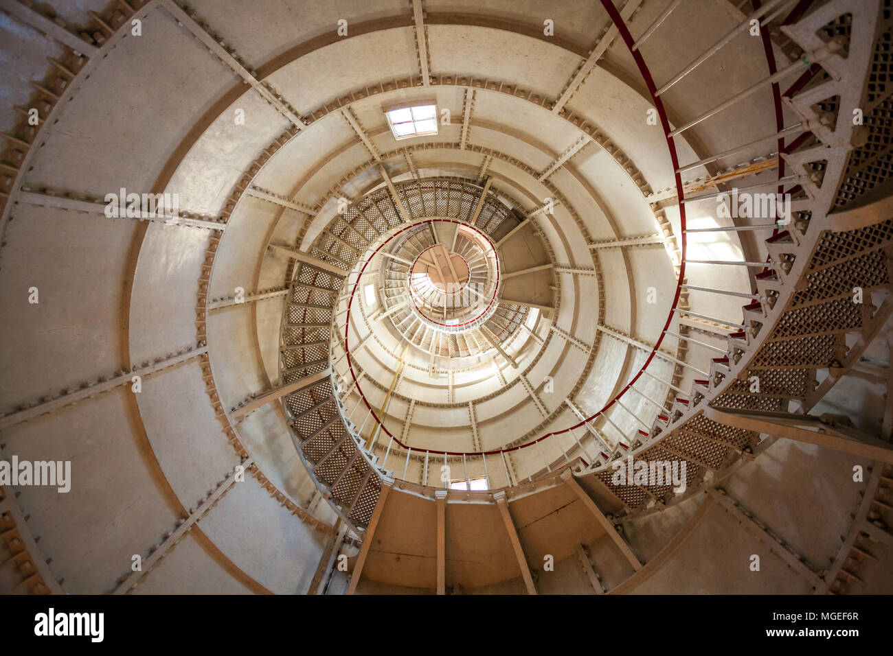 Metal floor of lighthouse hi-res stock photography and images - Alamy