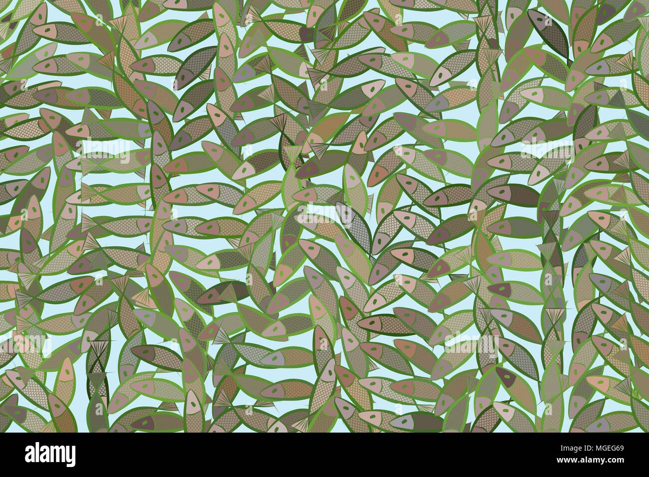 Illustrations of fish. Good for web page, wallpaper, graphic design ...