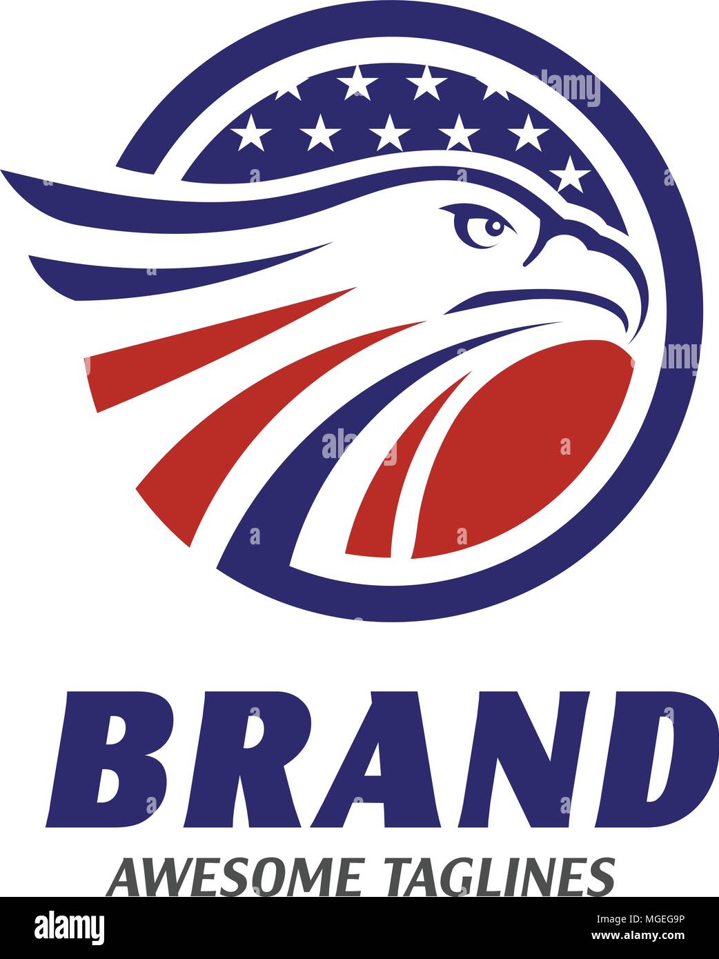 eagle heads circle with stars logo,eagle heads with circle logo ...