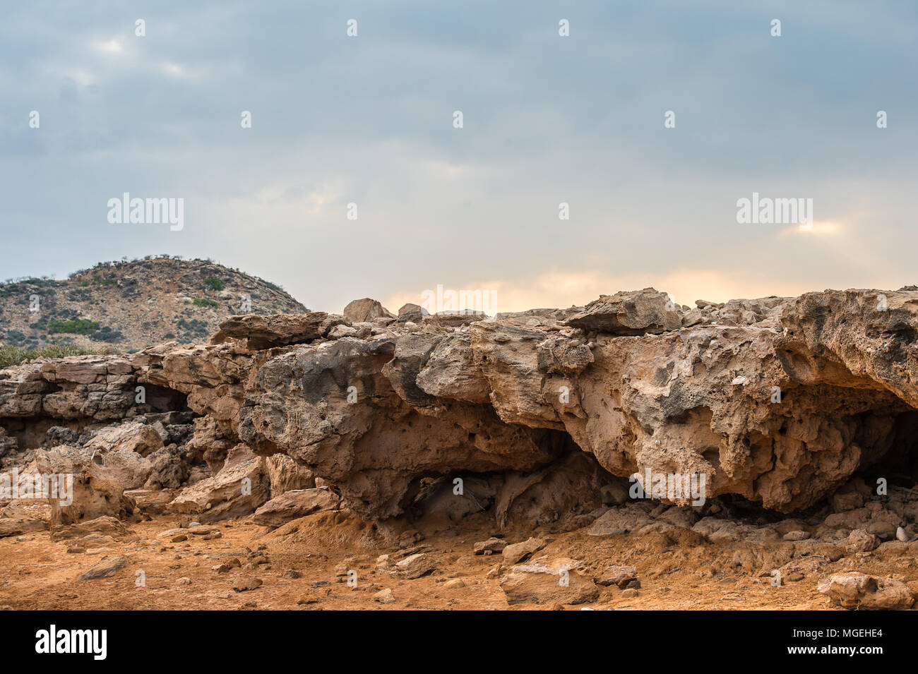 Rock formations on the Socotra Island, Yemen Stock Photo - Alamy