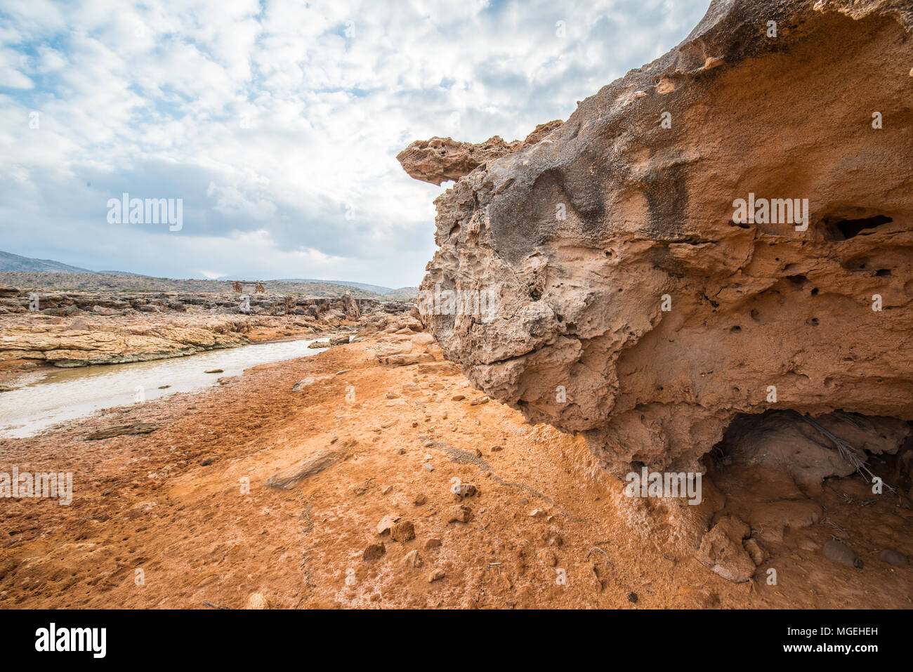 Rock formations on the Socotra Island, Yemen Stock Photo - Alamy