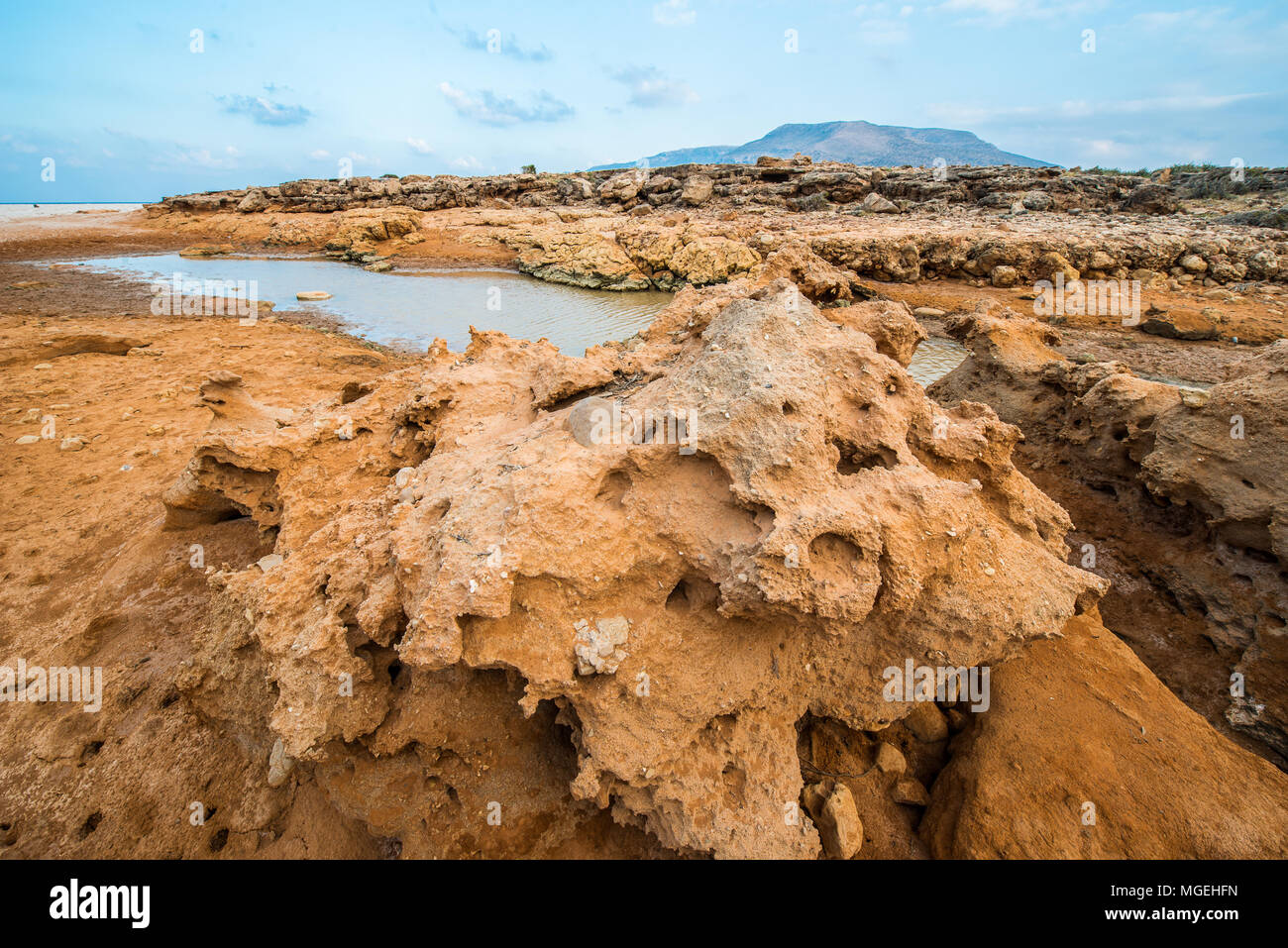 Rock formations on the Socotra Island, Yemen Stock Photo - Alamy