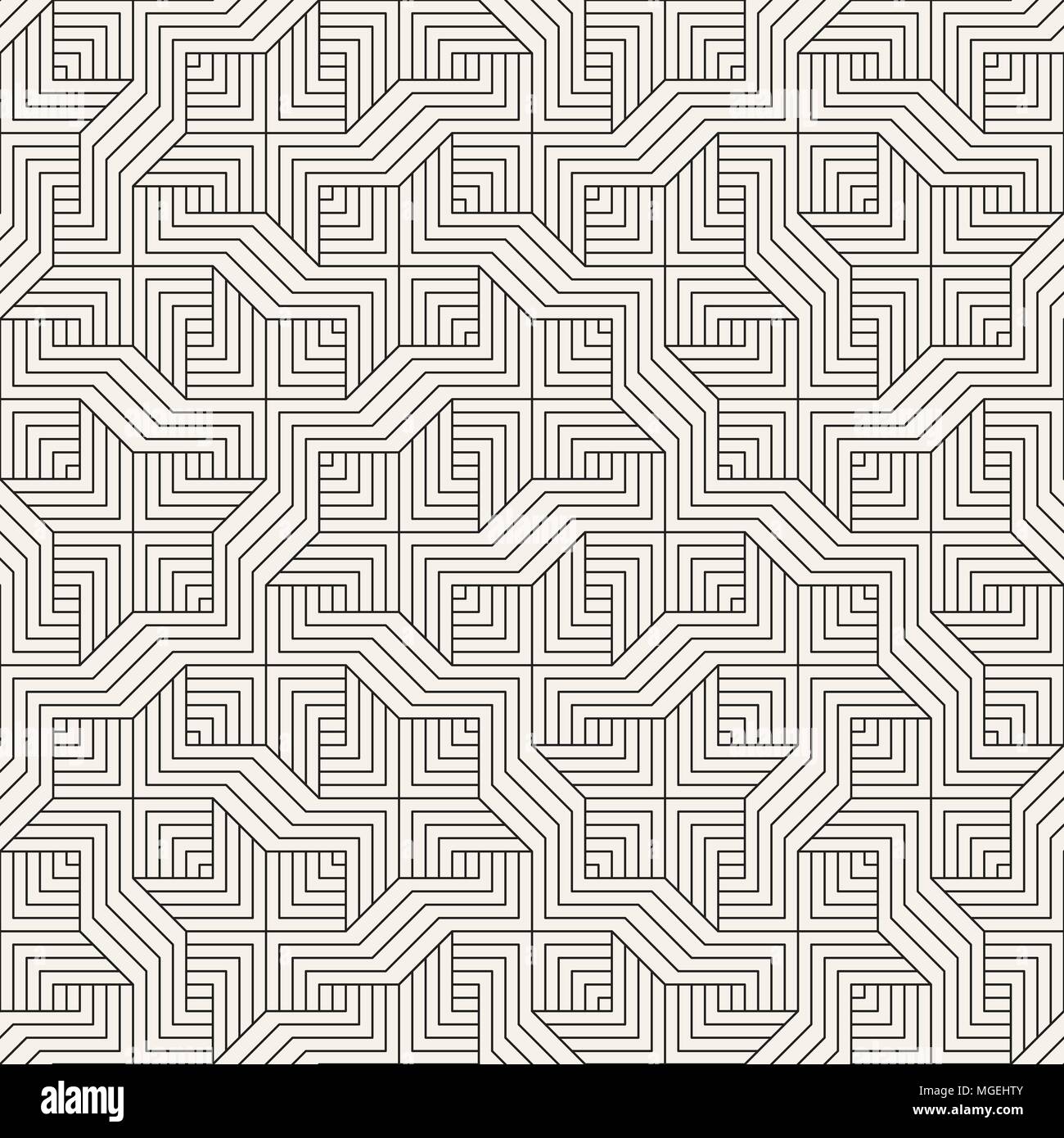 Vector seamless pattern. Modern stylish abstract texture. Repeating ...
