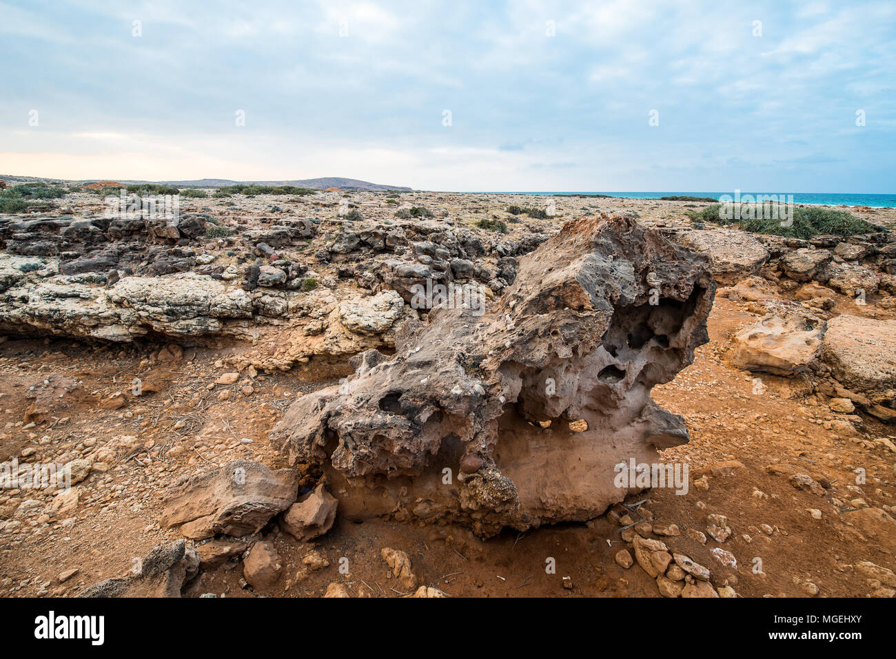 Stones, formations of the Socotra Island, Yemen Stock Photo - Alamy