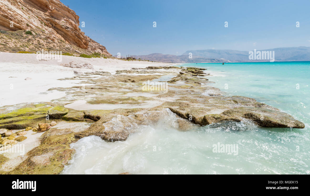 Beautiful nature of the coast of the Indian Ocean Stock Photo - Alamy