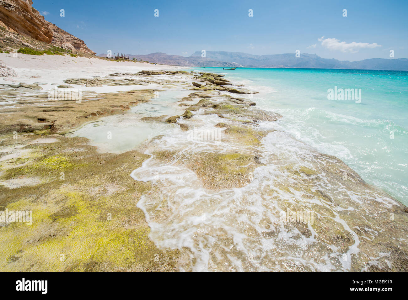 Beautiful nature of the coast of the Indian Ocean Stock Photo - Alamy