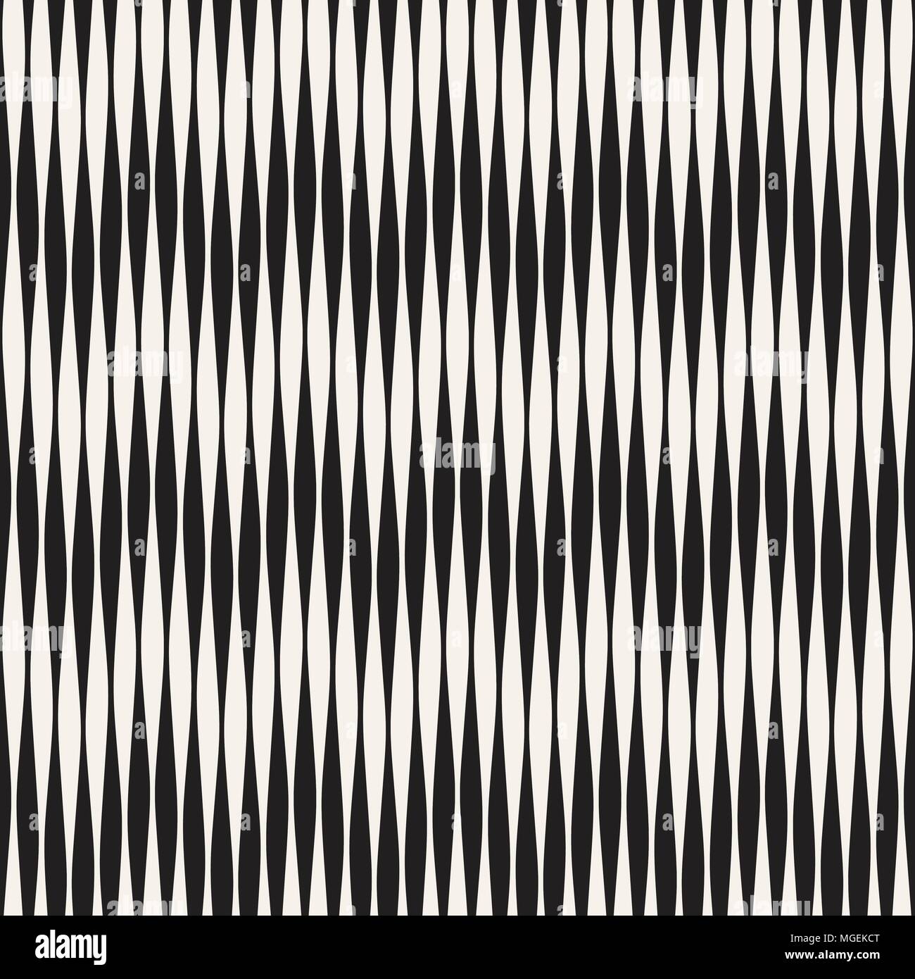 Seamless ripple pattern. Repeating vector texture. Wavy graphic ...