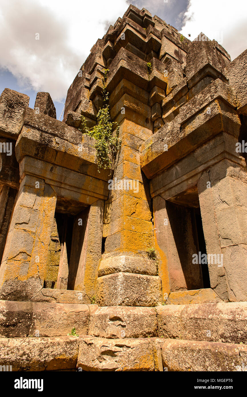 Part of the Ta Keo, a temple-mountain, in Angkor (Cambodia). It was the ...