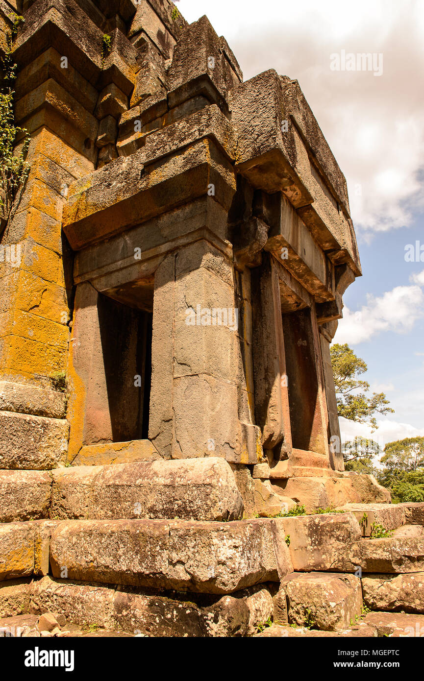 Part of the Ta Keo, a temple-mountain, in Angkor (Cambodia). It was the ...