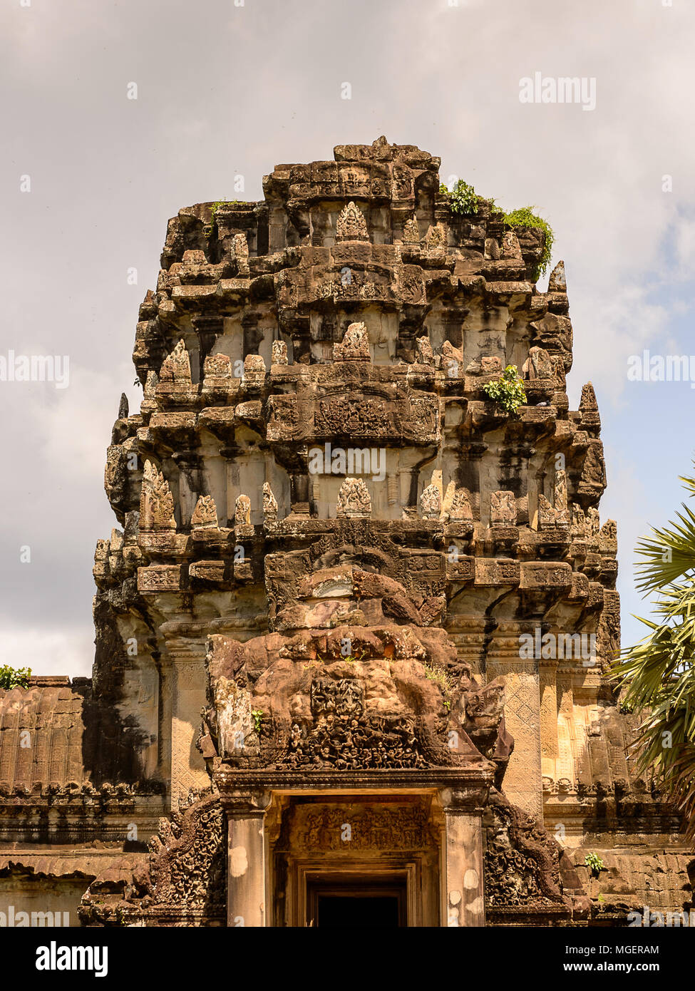 Angkor Wat (Temple City), a Buddhist, temple complex in Cambodia and ...