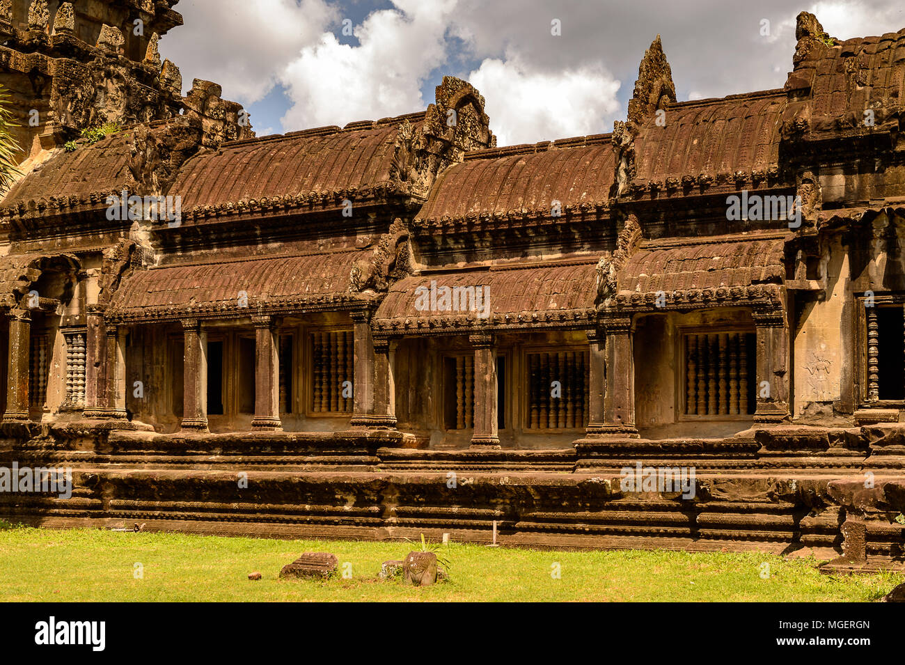 Angkor Wat (Temple City), a Buddhist, temple complex in Cambodia and ...